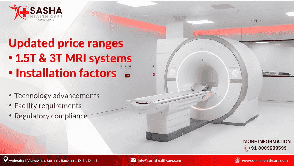 How Much Does an MRI Machine Cost in India? - SashaHealthCare