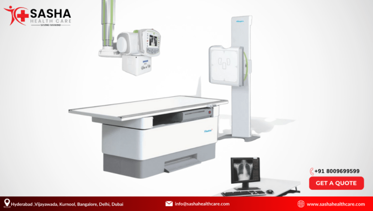 Digital X Ray Machine in India | Sasha Health Care - SashaHealthCare